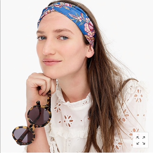 J. Crew | Accessories | Jcrew Soft Twist Headband In Liberty Print ...